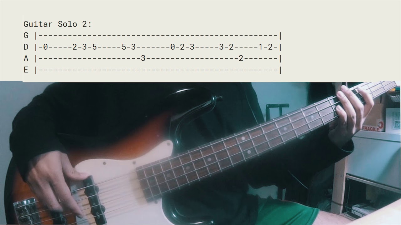 Parisienne Walkways - Gary Moore Live【BASS COVER + TAB】 - YouTube Music