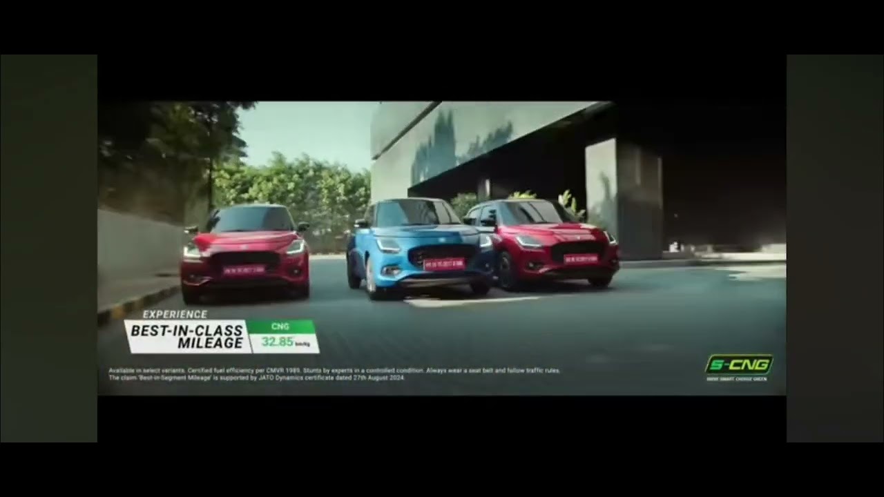 MARUTI SUZUKI New SWIFT S-CNG TVC Commercial 2024 - YouTube