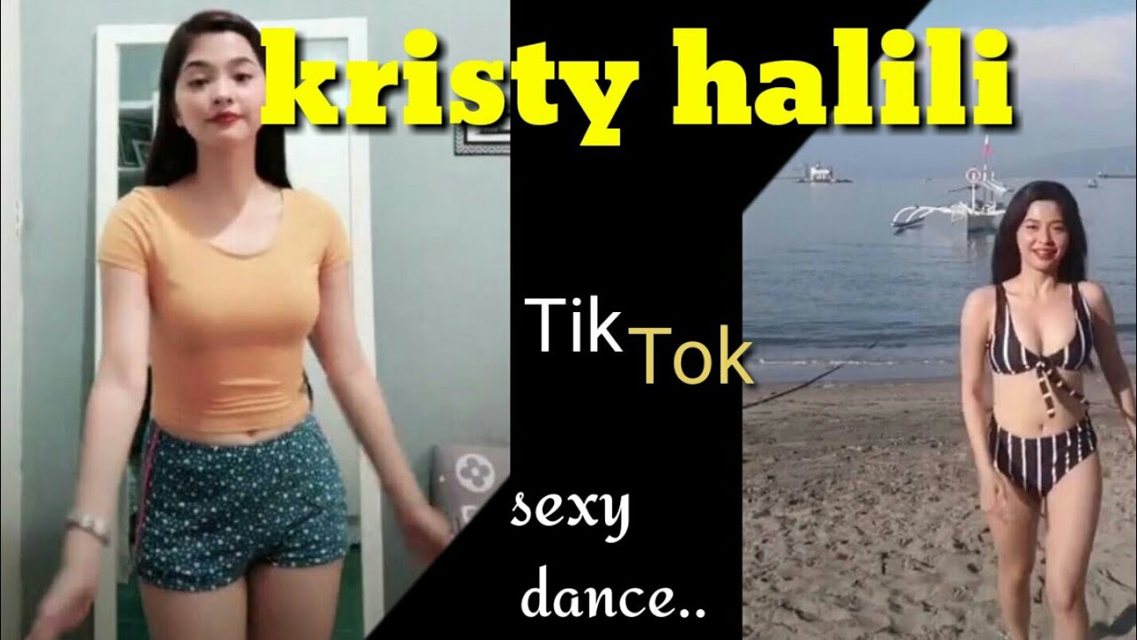 Kristy Halili cute and sexy TikTok dance Compilation! Trending.. - YouTube
