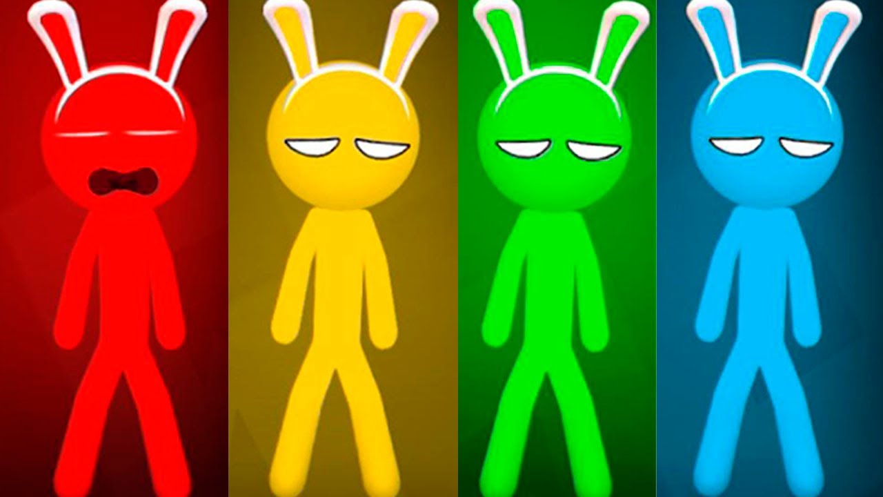 Srickman FUNNY Minigames - Stickman Party 1 2 3 4 Player Gameplay 2023 ...