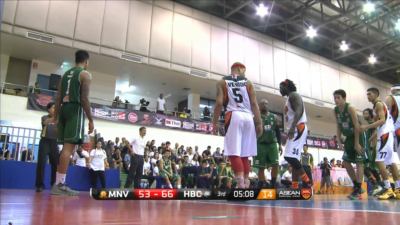 Mono Vampire Basketball Club vs Hi-Tech Bangkok City - Full Game - 2015 ...