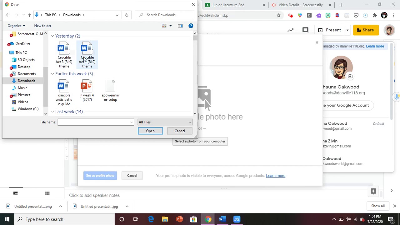 Creating a Bitmoji Avatar in Google - YouTube