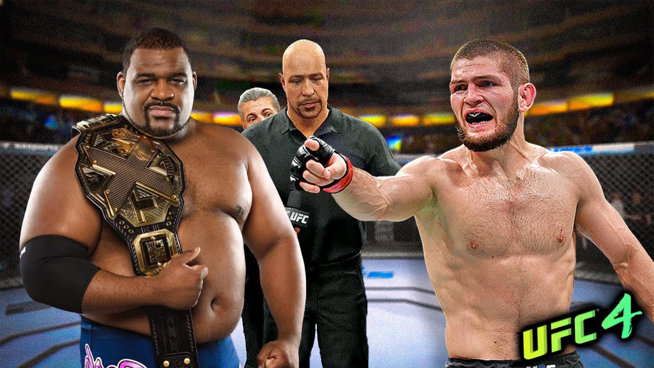 Khabib Nurmagomedov vs. Keith Lee | Wrestler (EA sports UFC 4) - YouTube