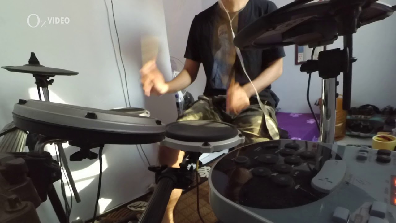 Ryo (Supercell) Feat. Chelly - Great Distance (Drum Cover) - YouTube