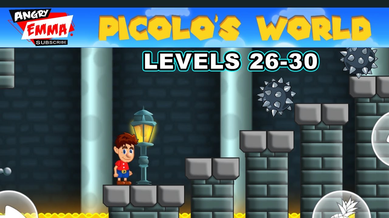 Picolo's World - Levels 26-30 - YouTube