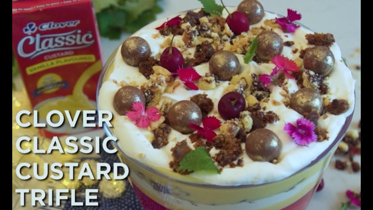 Clover Classic Custard Crème Brulee tart | Afternoon Express | 9 ...