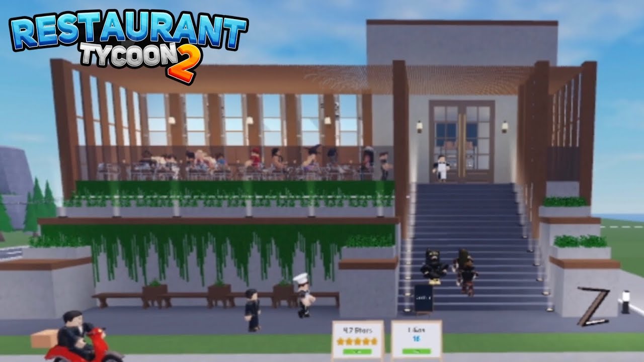 Restaurant Tycoon 2 | Modern Coffee shop | design #43 - YouTube