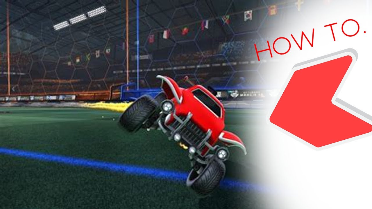 How To - Two Wheel Drift In Rocket League! - YouTube