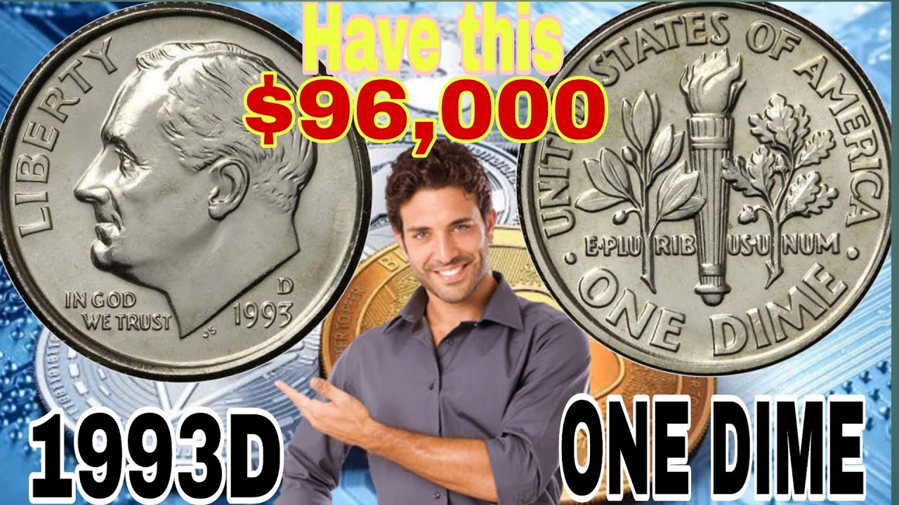DO YOU HAVE THESE TOP MOST VALUABLE NICKEL U.S 1993 D ONE DIME COIN ...
