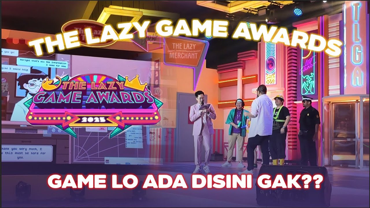 Vlog The Lazy Game Awards 2025 at G2G Festival - YouTube