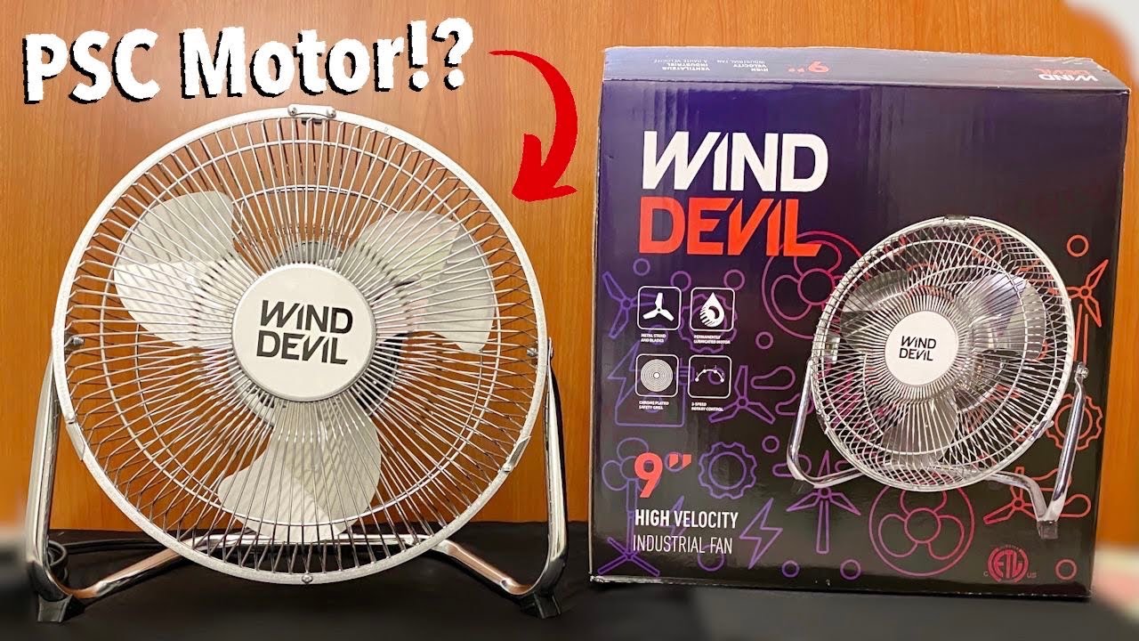 Wind Devil 9” HV Fan - A Lakewood HV-9 Clone w/ PSC Motor?! | Unboxing ...