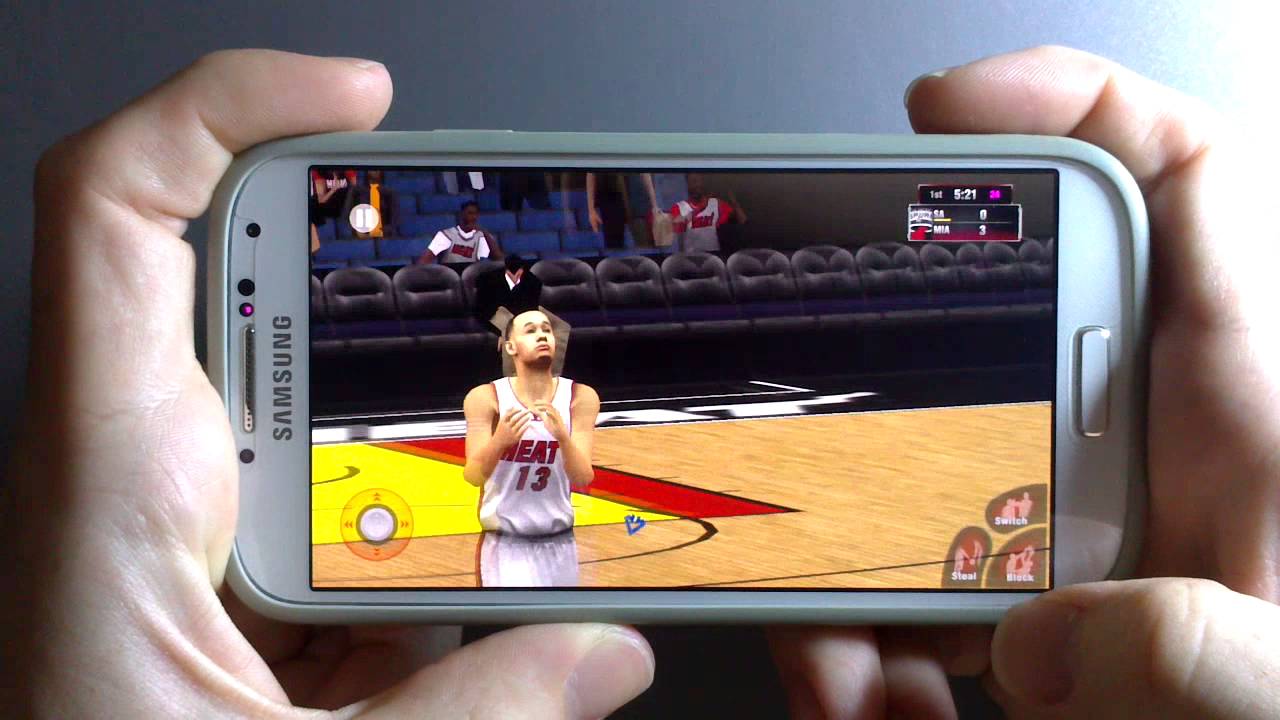 NBA 2K15 Gameplay Samsung Galaxy S4 Android 5.0.1 Lollipop - YouTube