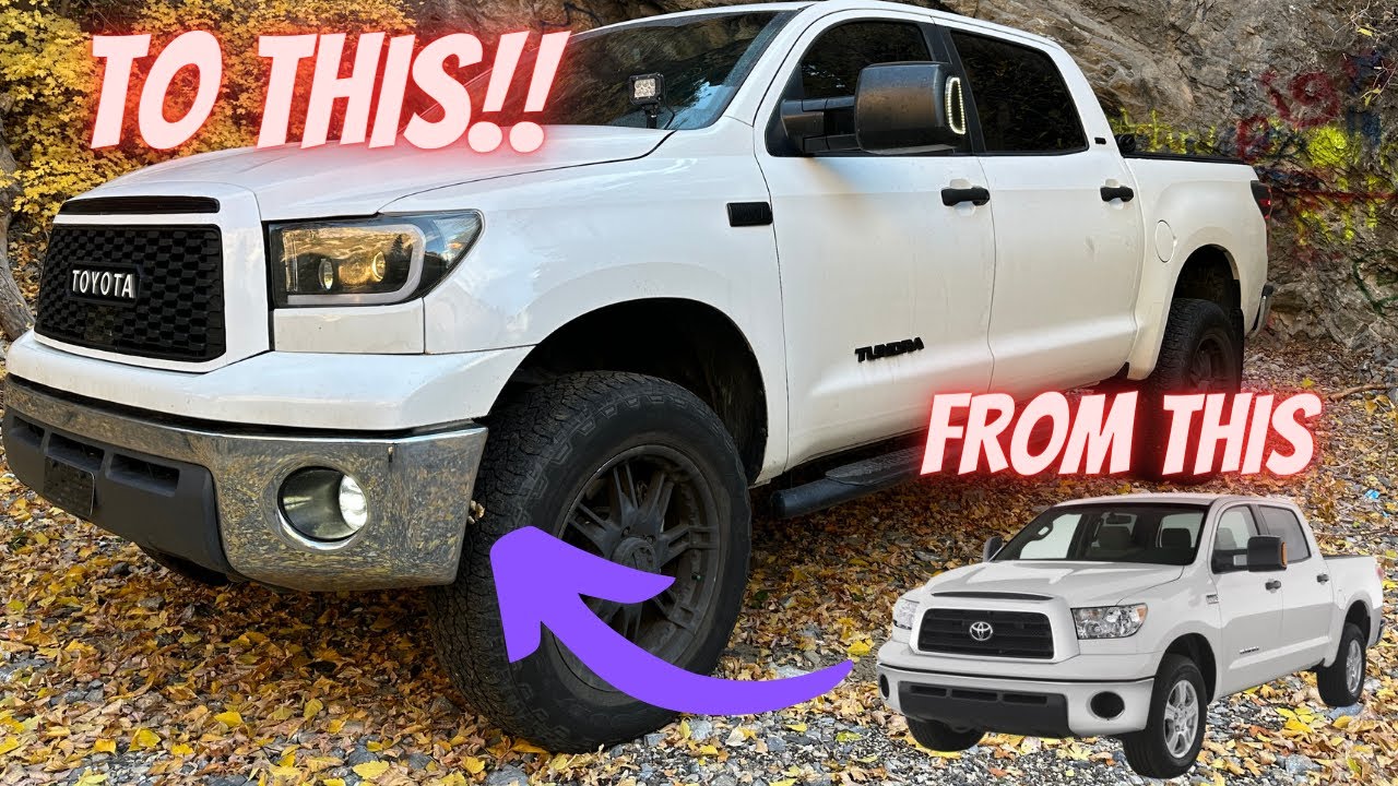 Transforming A TOYOTA TUNDRA In 8 Minutes!! - YouTube