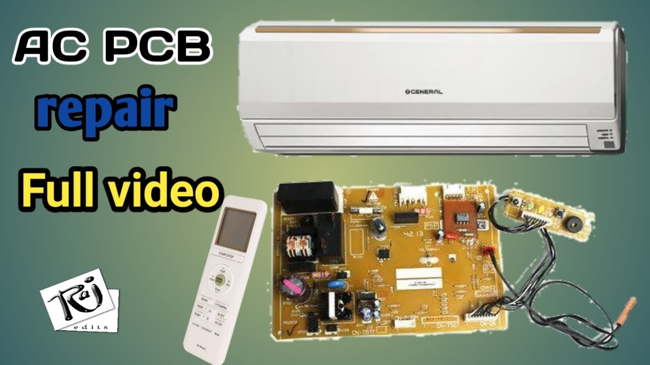 || How to Split AC PCB repair || Airconditioner PCB repair ||#youtube # ...