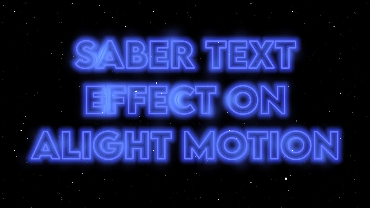 Awesome Text Effect on Alight Motion | Tutorial #26 - YouTube