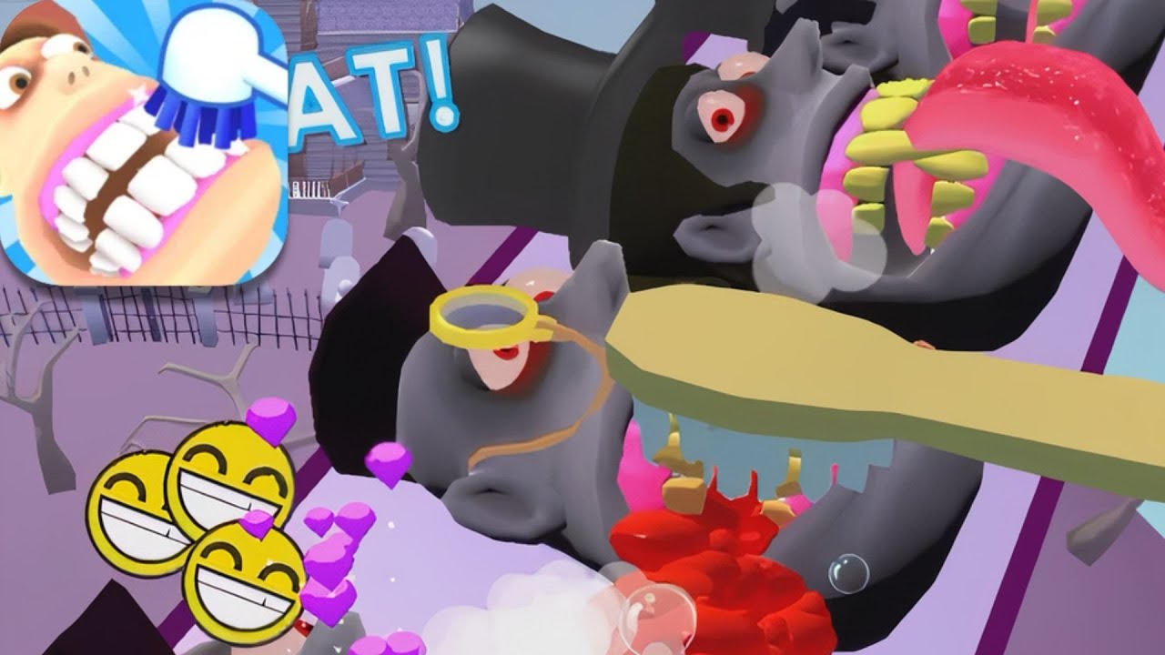 TEETH RUNNER 😆😬😁 Gameplay Walkthrough All Levels iOS,Android games ...