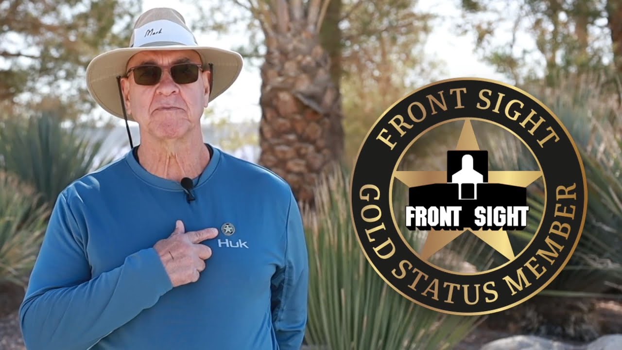 Front Sight Gold Status Member Mark Hall Message to Dr. Ignatius Piazza ...