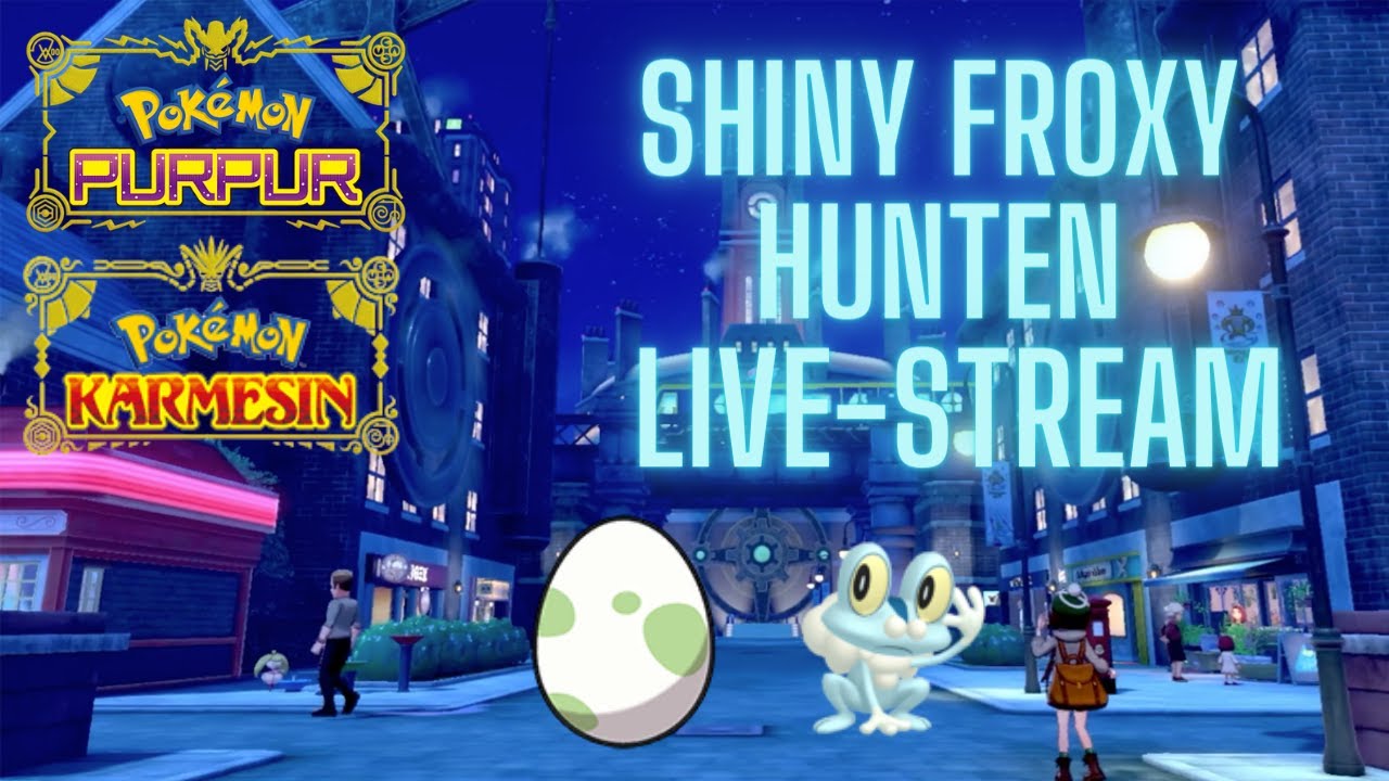 #Pokemon Purpur/kamesin Froxy Shiny Breeden finden wir denn Echten ...