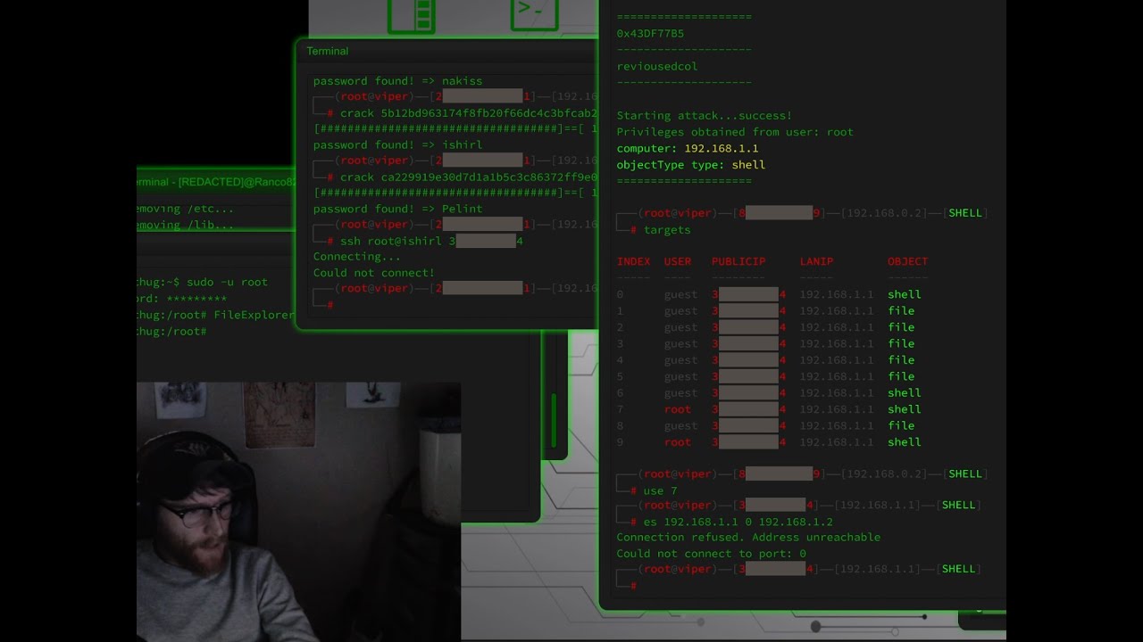 GreyHack 0.8 VIPER Rep. 2 Delete File/Computer (Tutorial) - YouTube