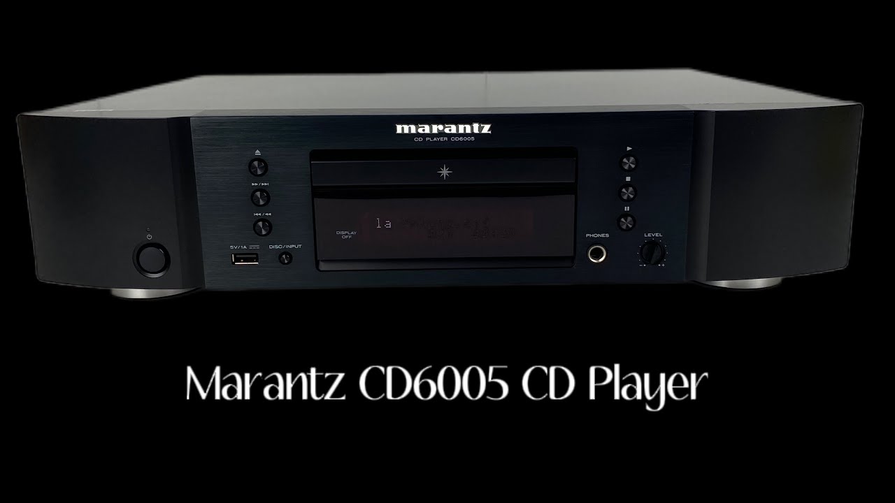 Marantz CD6005 Hi-Fi Compact Disc Player! - YouTube