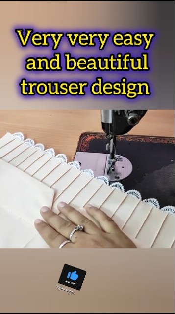 New Trouser design # easy method trouser design boutique style #decent ...