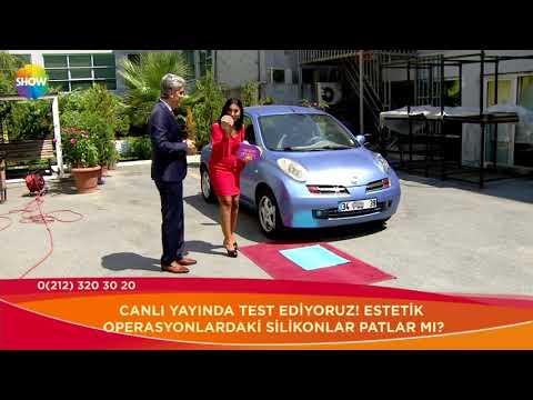 Üstünden araba geçti yine de patlamadı!