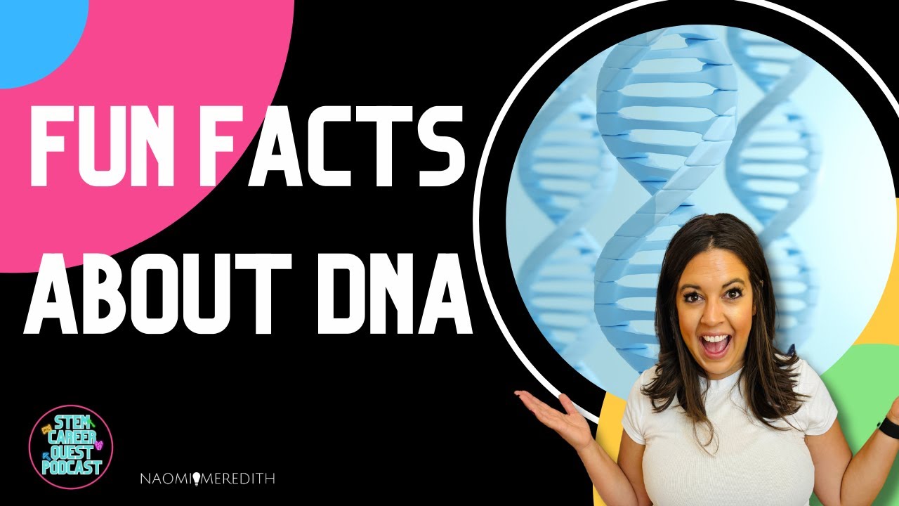 3 Fun Facts about DNA for Kids, STEM Career Quest Podcast, Episode 3 ...