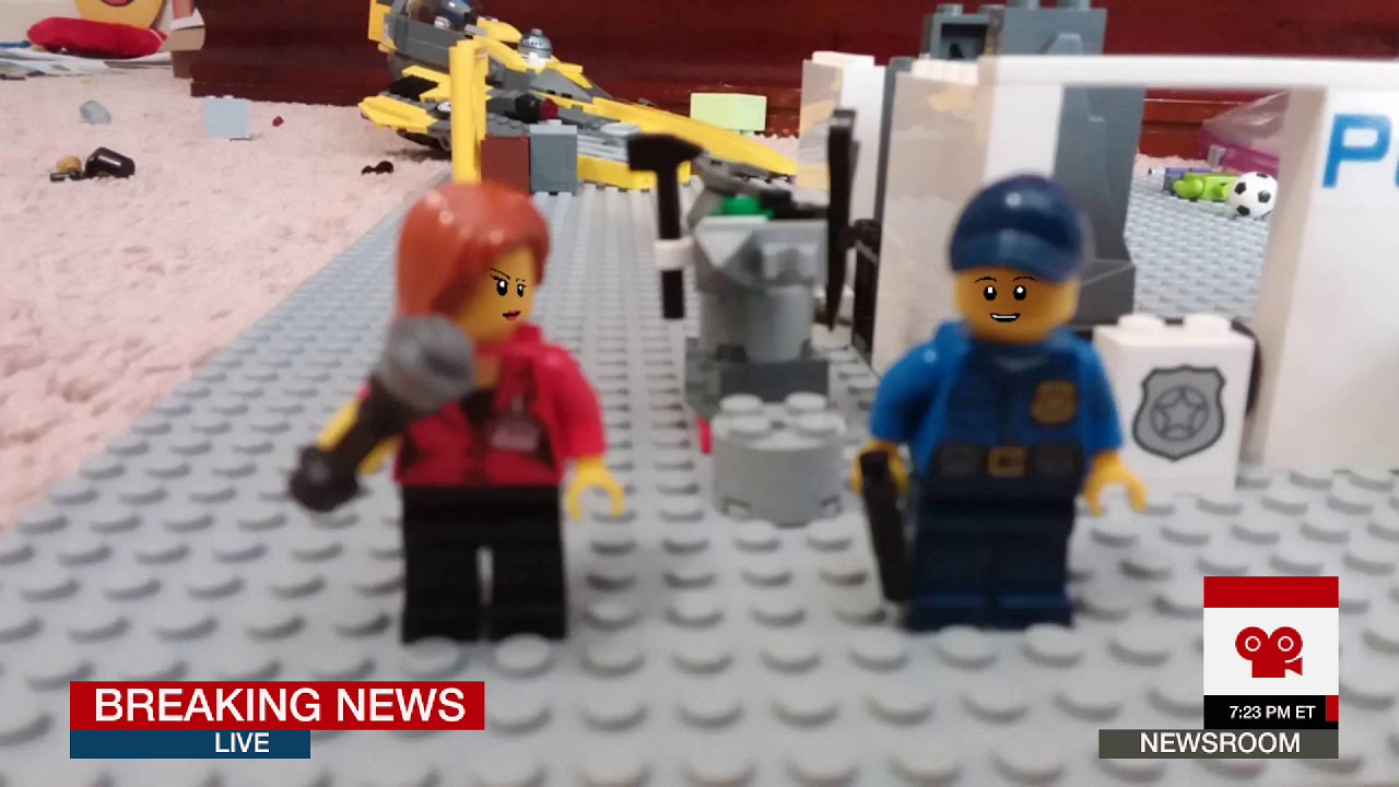 Lego breaking news episode 1 - YouTube