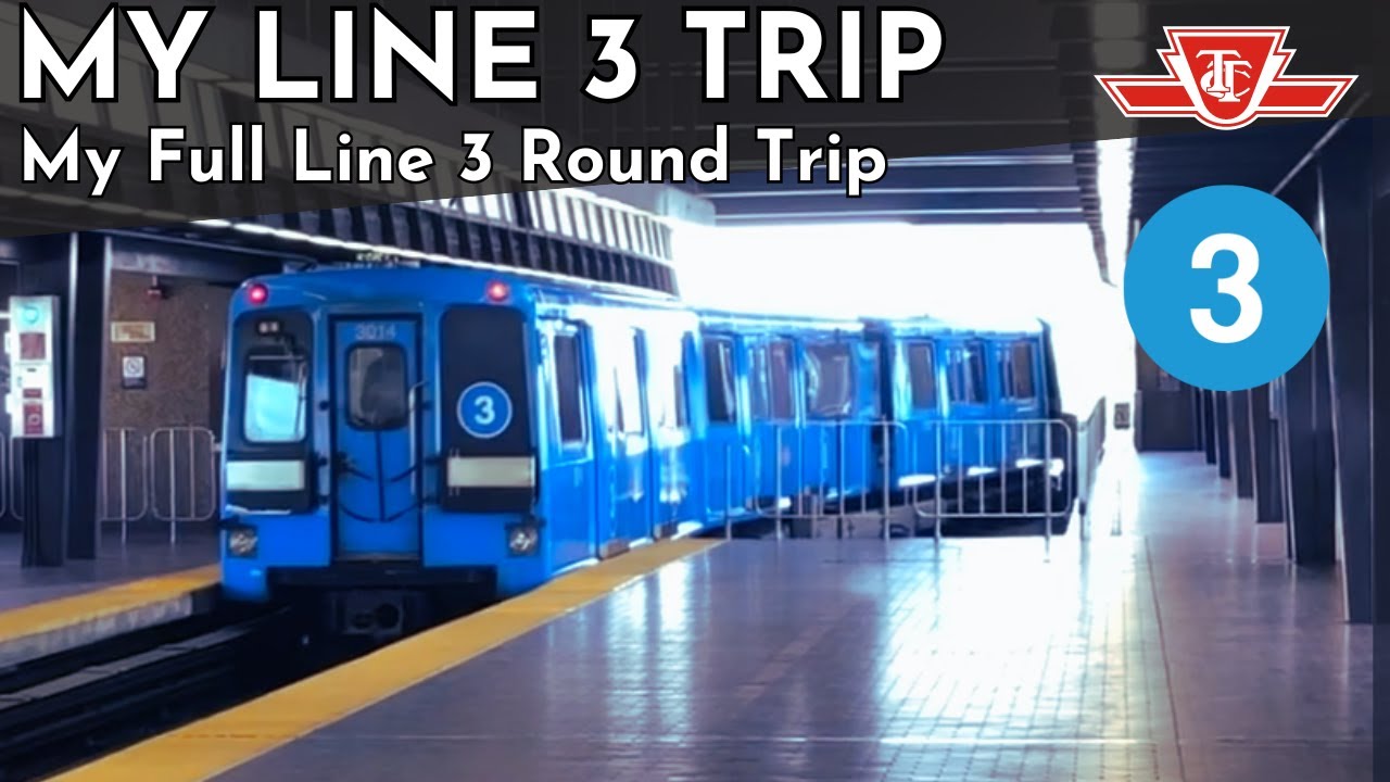TTC | My Line 3 Trip Footage - YouTube