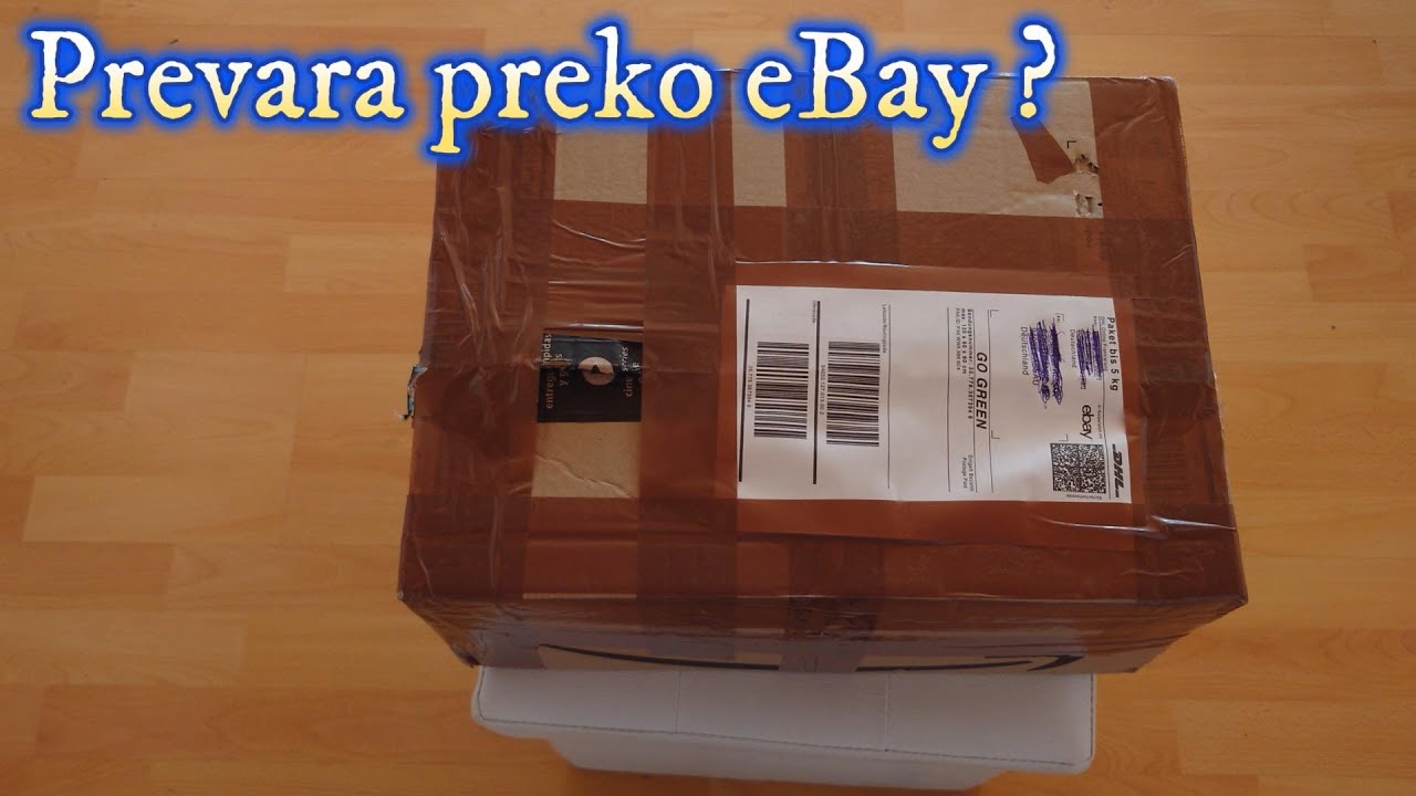 Stigao mi eBay paket ! da vidimo je li prevara ili nije ? - YouTube