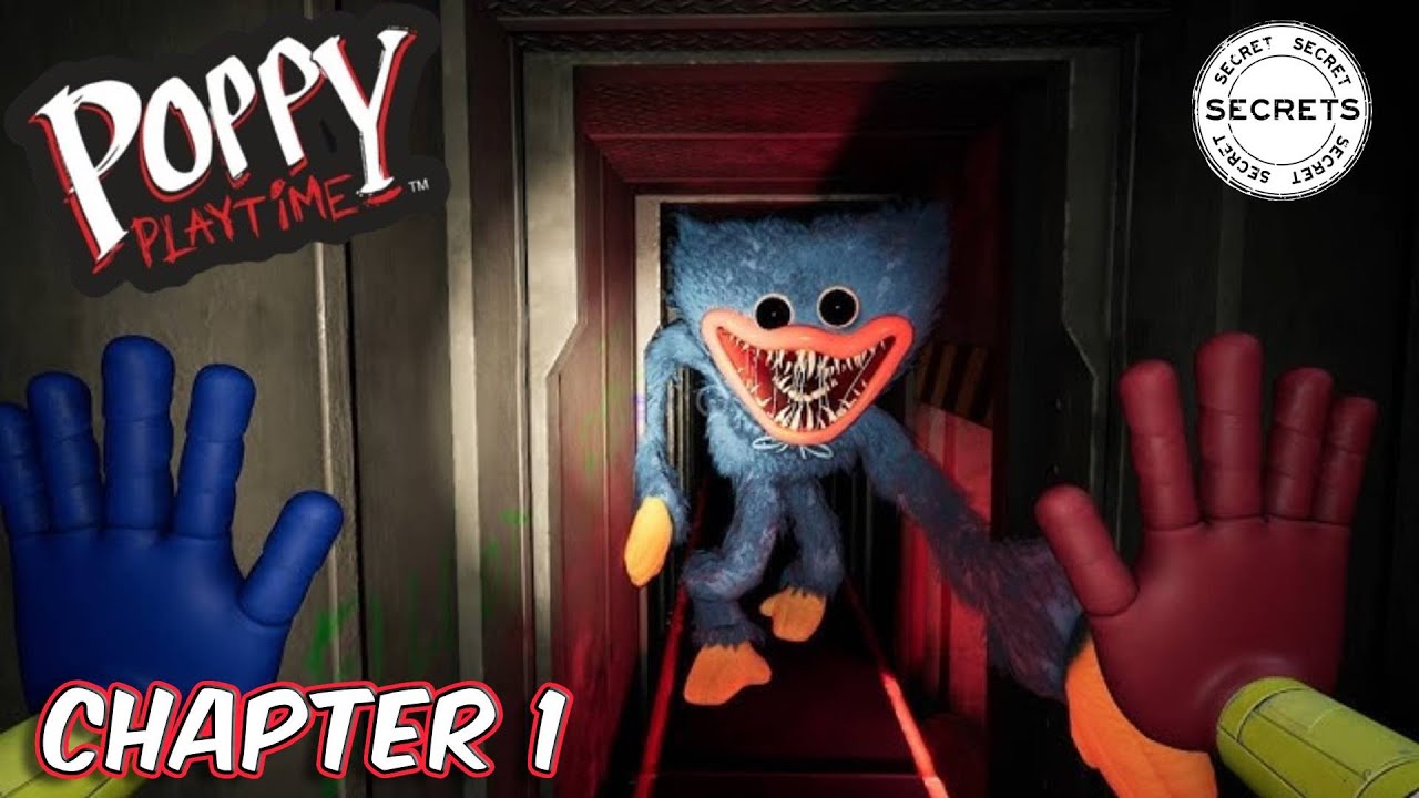 Poppy Playtime Chapter 1: Terrifying First Playthrough! | Jump Scares ...
