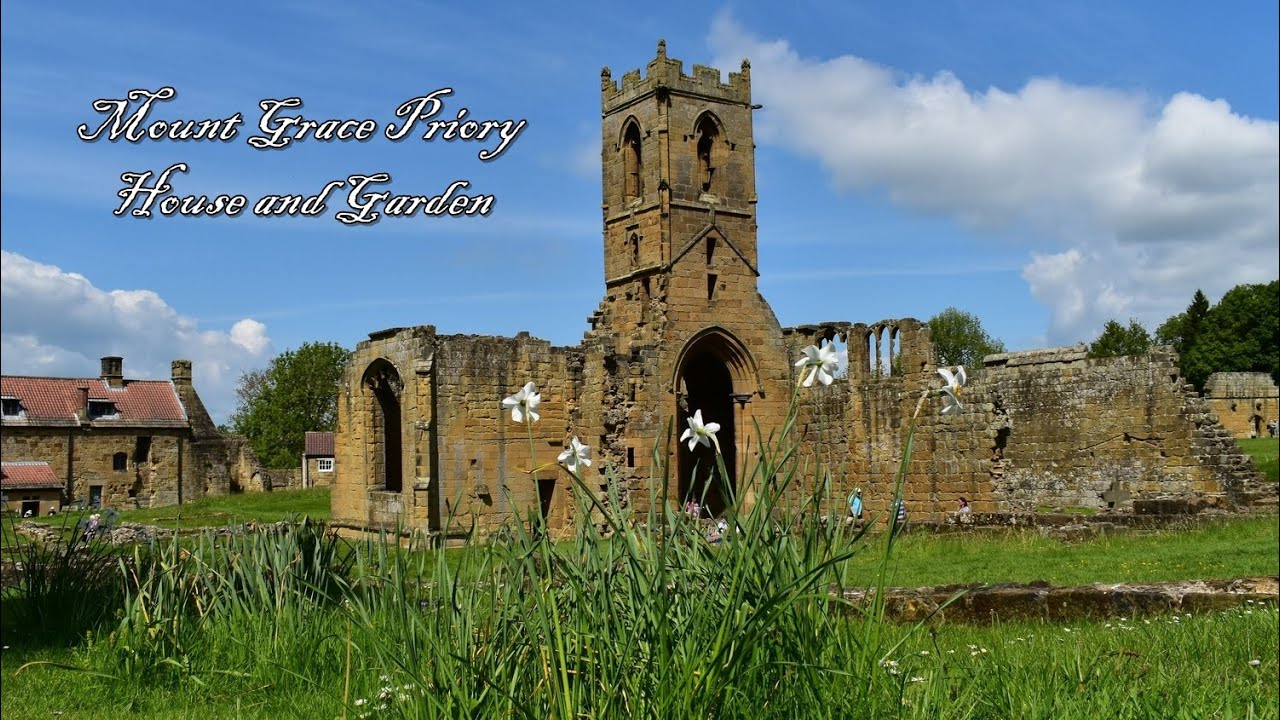 Mount Grace Priory, House and gardens - North Yorkshire, England /4K ...