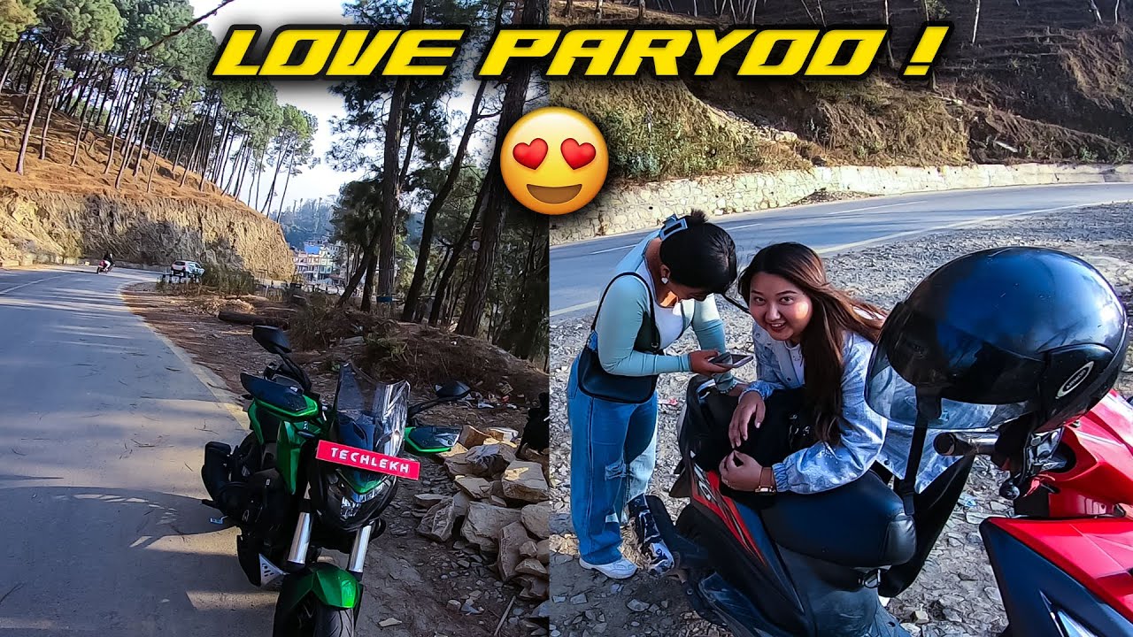 TARE VIR MA RAMRI KT SANGA LOVE PARYO 🥰 ️|| RIDING DOMINAR 400 || VLOG ...