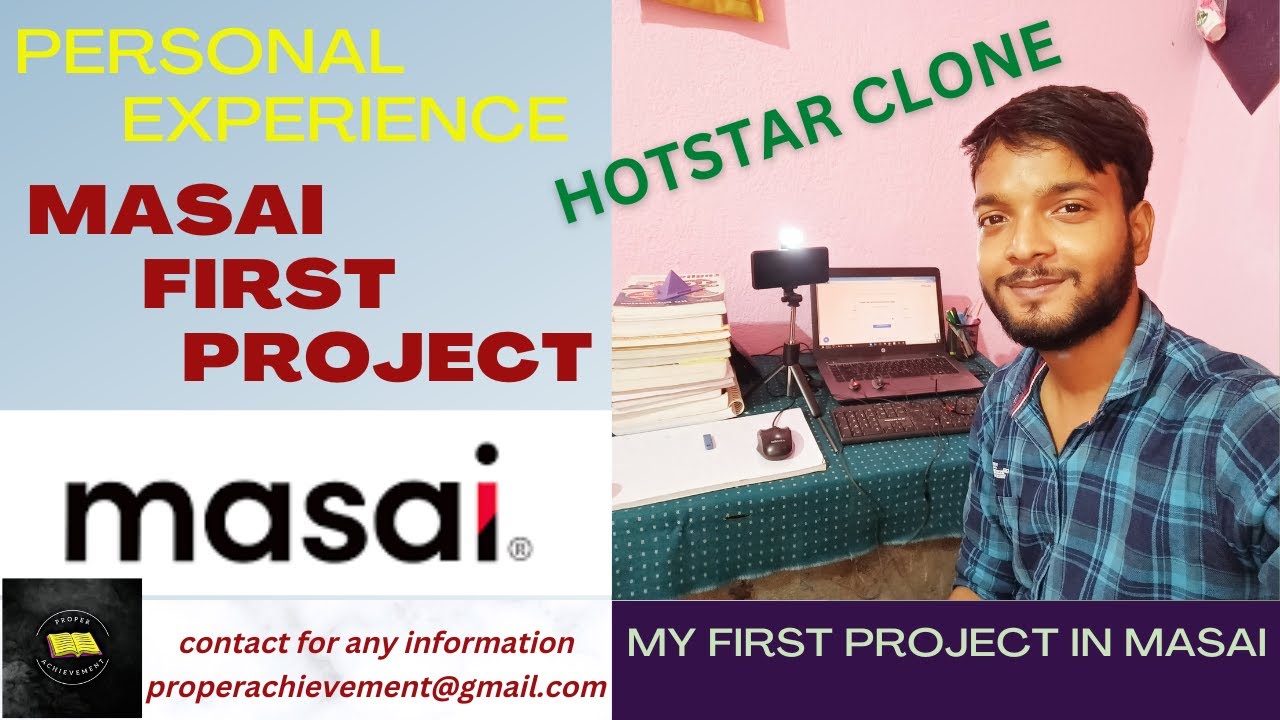 MASAI FIRST PROJECT (Hotstar clone) project in masai | cloning hotstar | हॉटस्टार ऐप का क्लोन ...