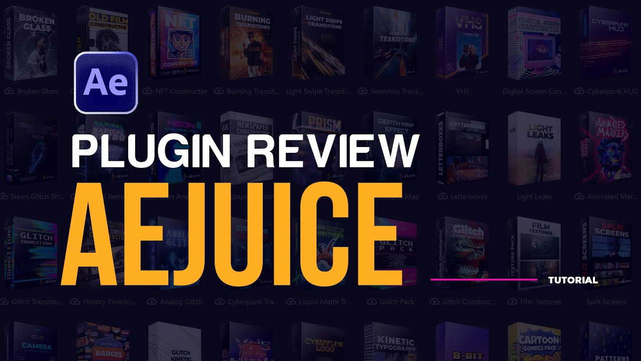 After Effects Plugin Review -AE JUICE - YouTube