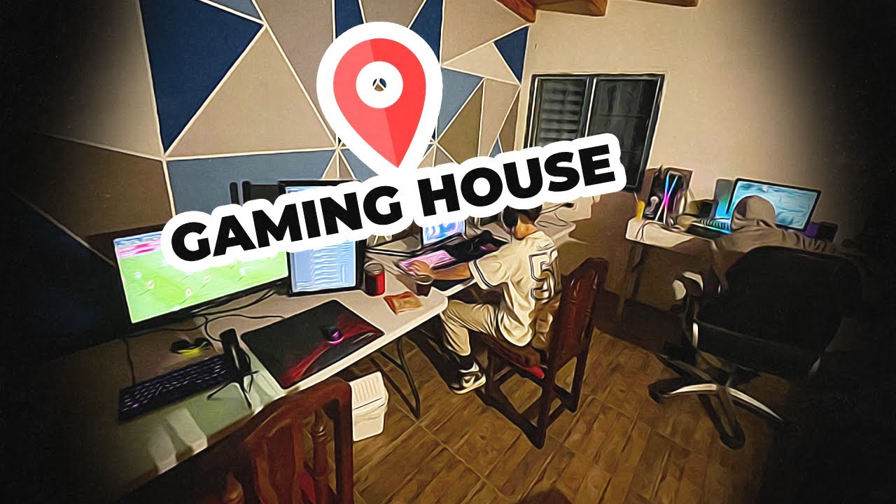 Hice una GAMING HOUSE con AMIGOS - YouTube