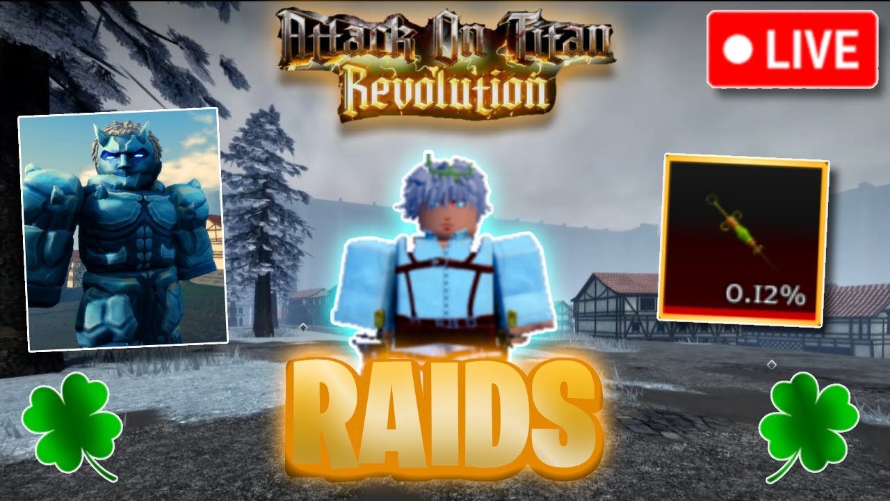 🔴 *LIVE* AOT Revolution Carrying VIEWERS! (Raids) - YouTube