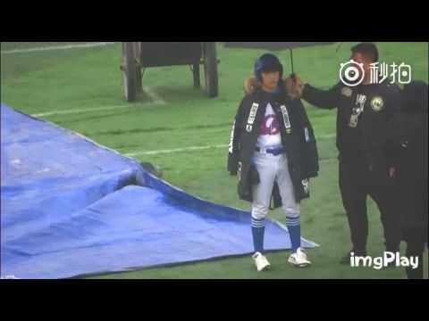 Fancam Thiên Thiên 161211 - phim trường \
