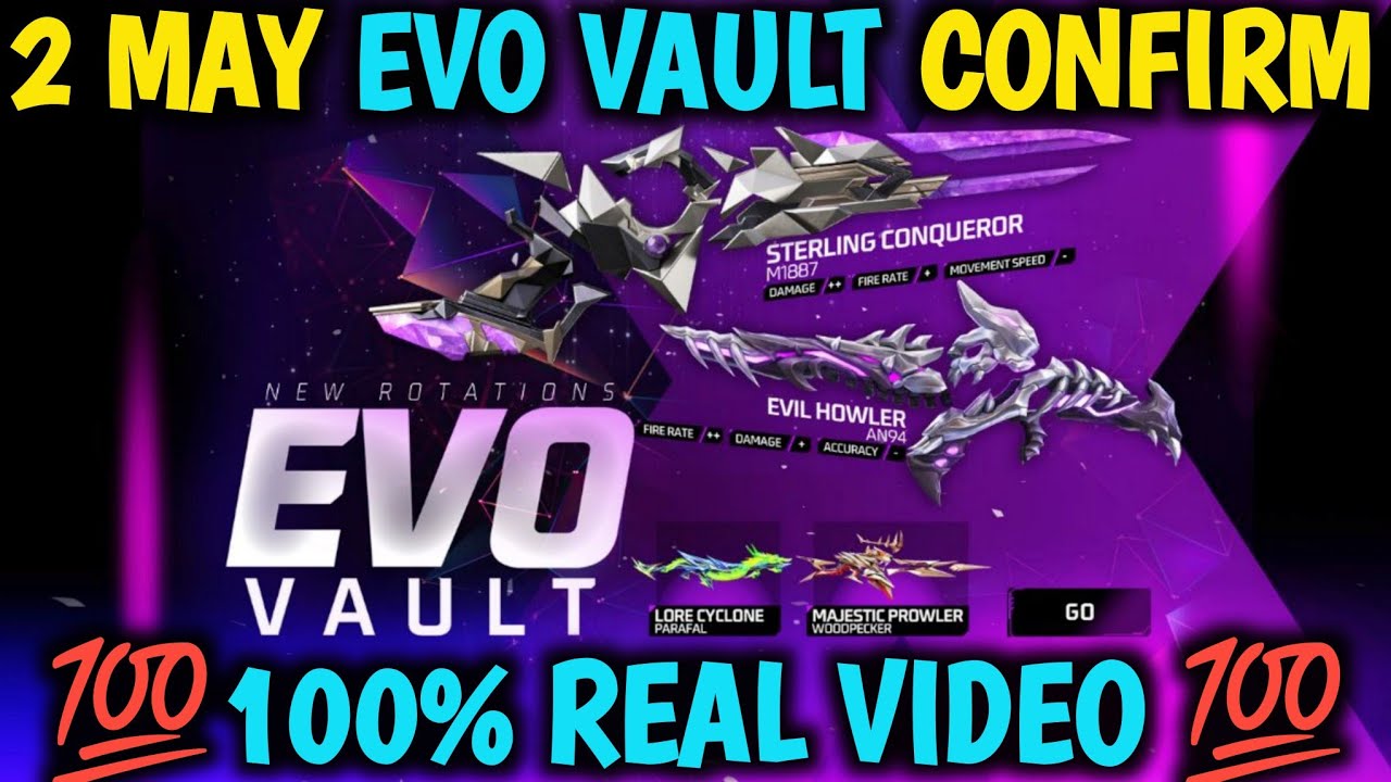 NEXT EVO VAULT EVENT CONFIRM| MAY EVO VAULT EVENT| EVO VAULT KAUN SA ...