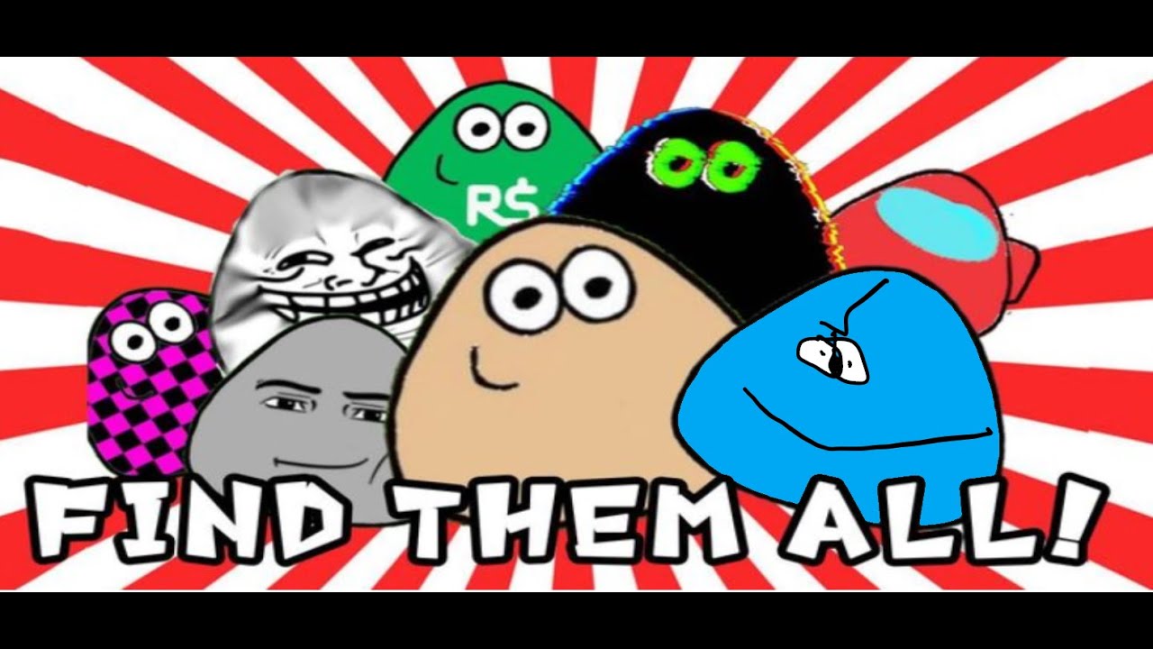 Find The Pou Them All UPDATE 110 (From Roblox) Pou Gameplay - YouTube
