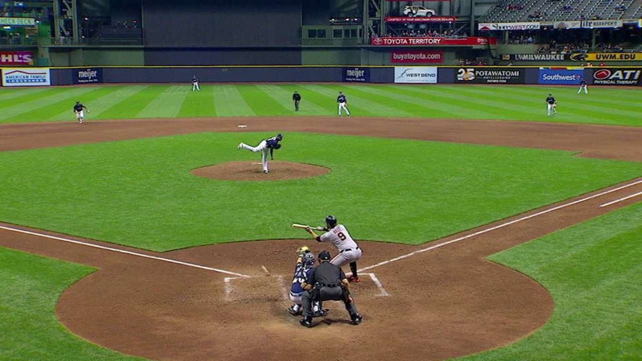 SF@MIL: Belt bunt to beat the defensive shift - YouTube