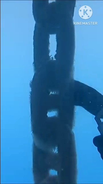 Huge Anchor & chain of #Marine ship #ukrainerussiawar - YouTube