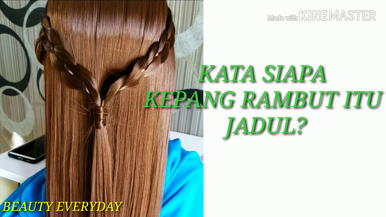 Cara kepang modern mudah dan bagus - YouTube