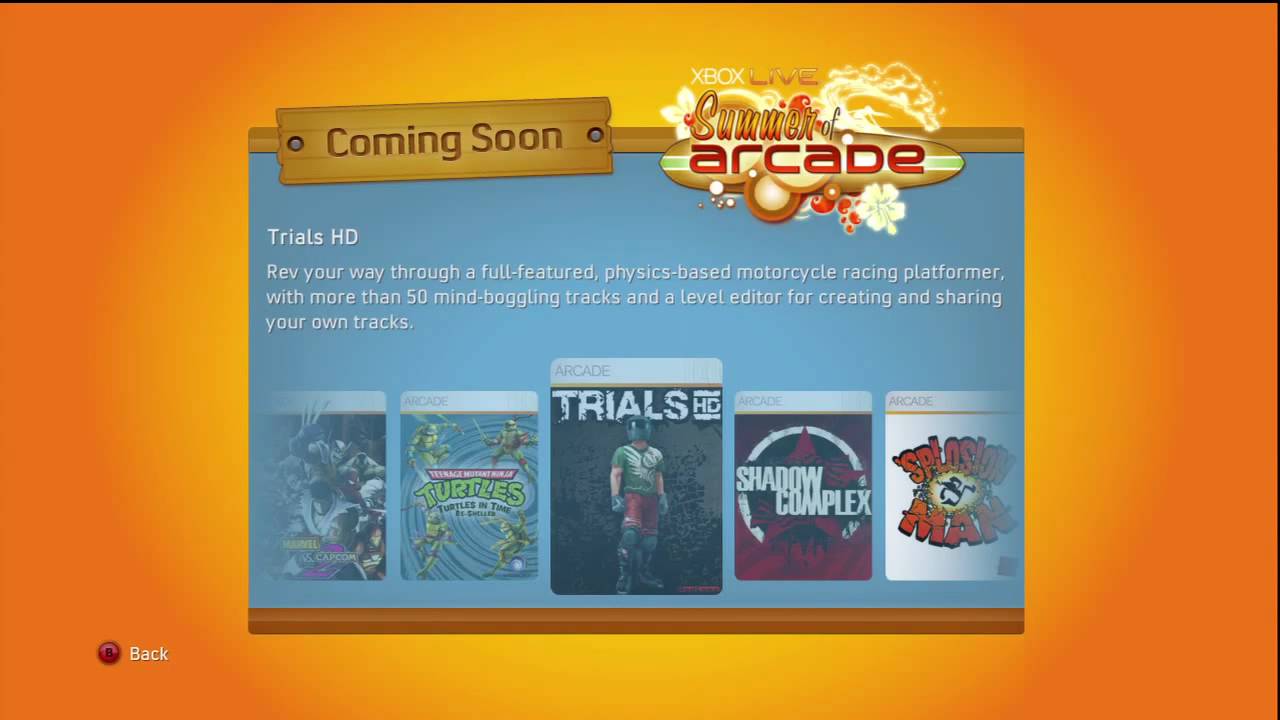 Summer of Arcade - YouTube