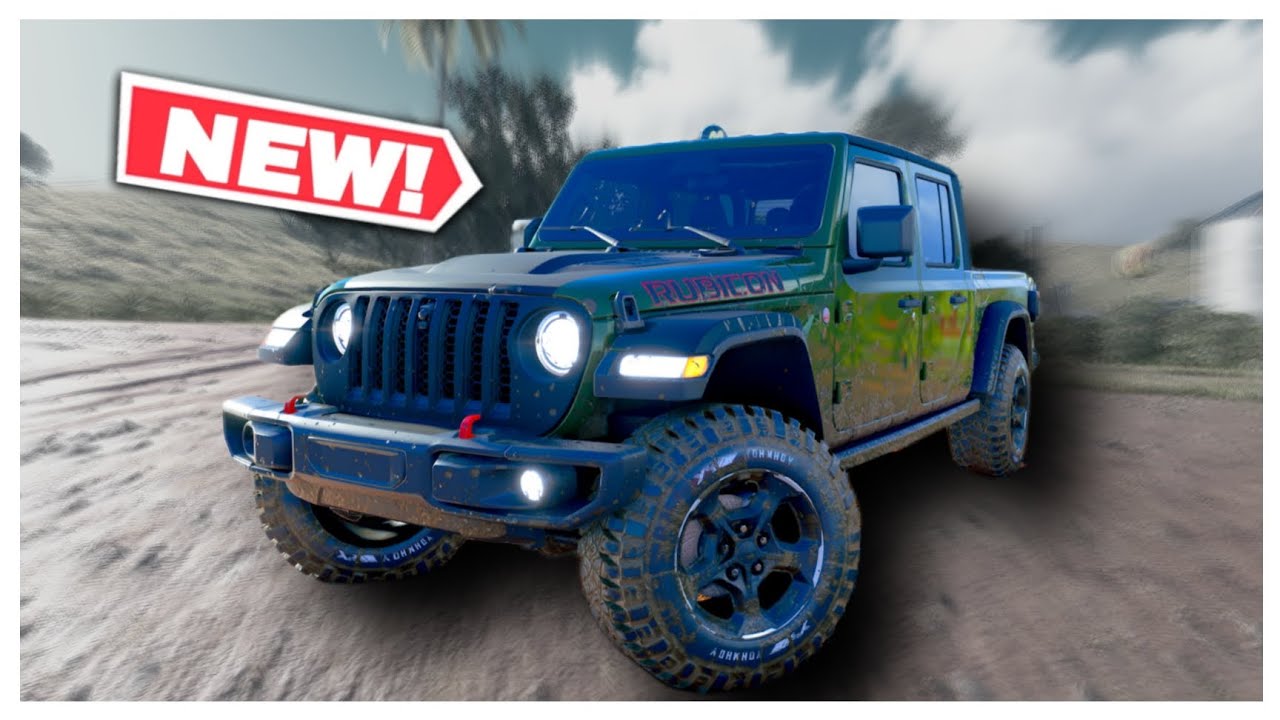 NEW Jeep Gladiator Rubicon: Race gameplay- The Crew Motorfest - YouTube
