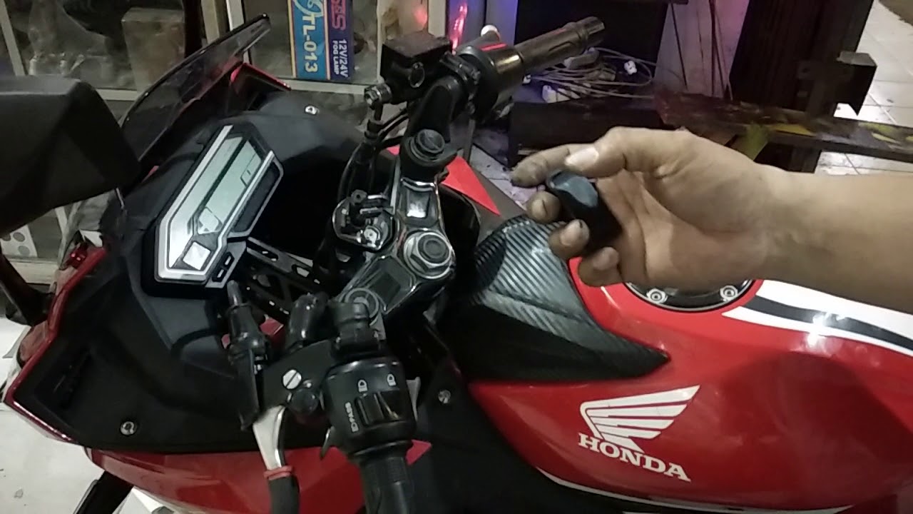 ALARM DSS SMART KEY DI MOTOR HONDA CBR 150 TERBARU , BIKIN TENANG ...