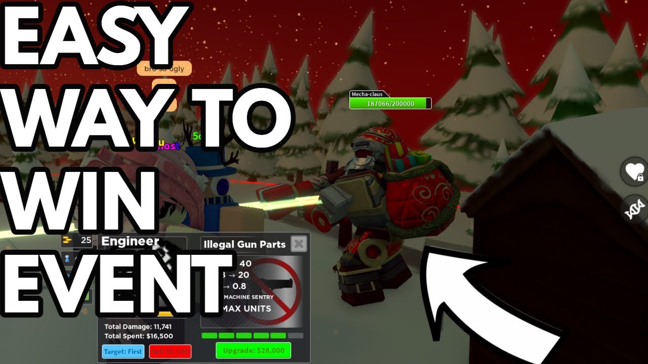 EASY WAY TO WIN THE NEW TDS EVENT | ROBLOX Tower Defense Simulator ...