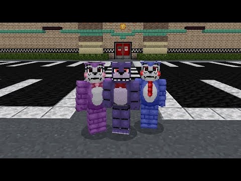 Candy and Cindy| Minecraft Fnaf Random Night 7 - YouTube