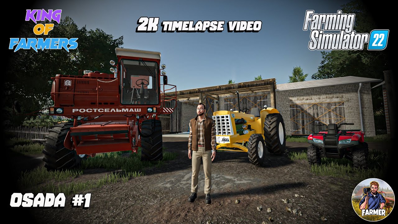 Yeni Haritada İlk Hasat - First Harvest | Farming Simulator 22 | Osada ...