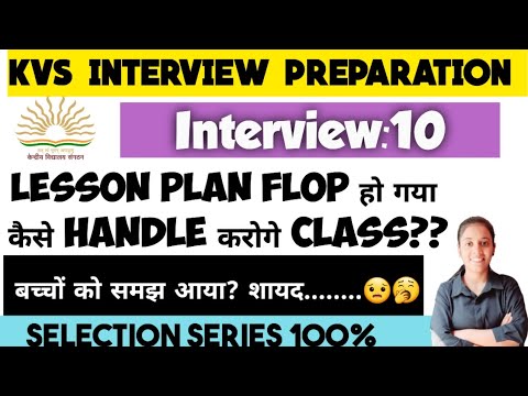 kvs interview preparation|situation questions|interview-10|#kvsprt # ...
